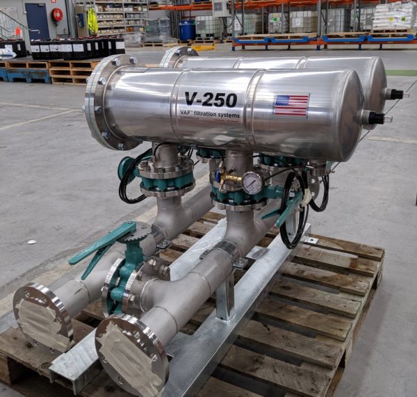 VAF V-250 Skid mounted filtration system - HydroChem