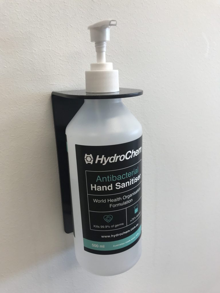 Hand Sanitiser - Wall Bracket - HydroChem