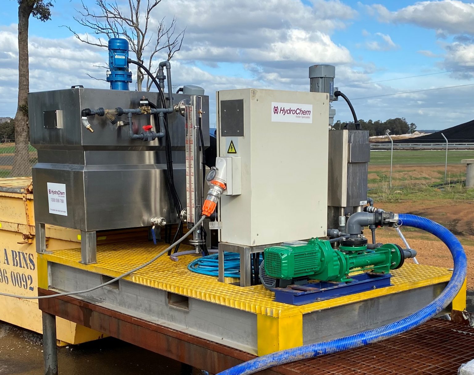 Reduce operational costs with a dewatering trial skid - HydroChem